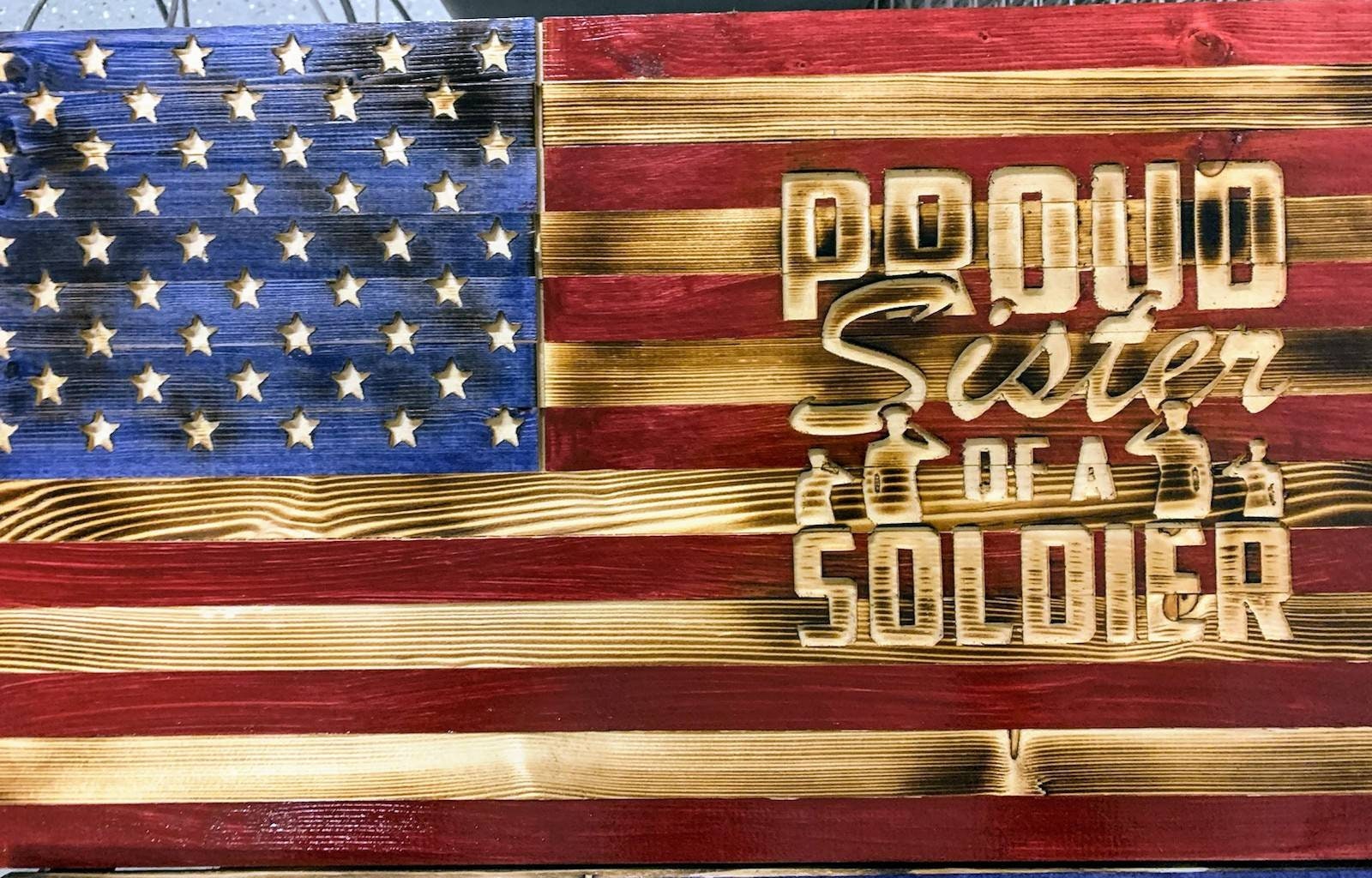 Handcrafted Carved Flags - Etsy