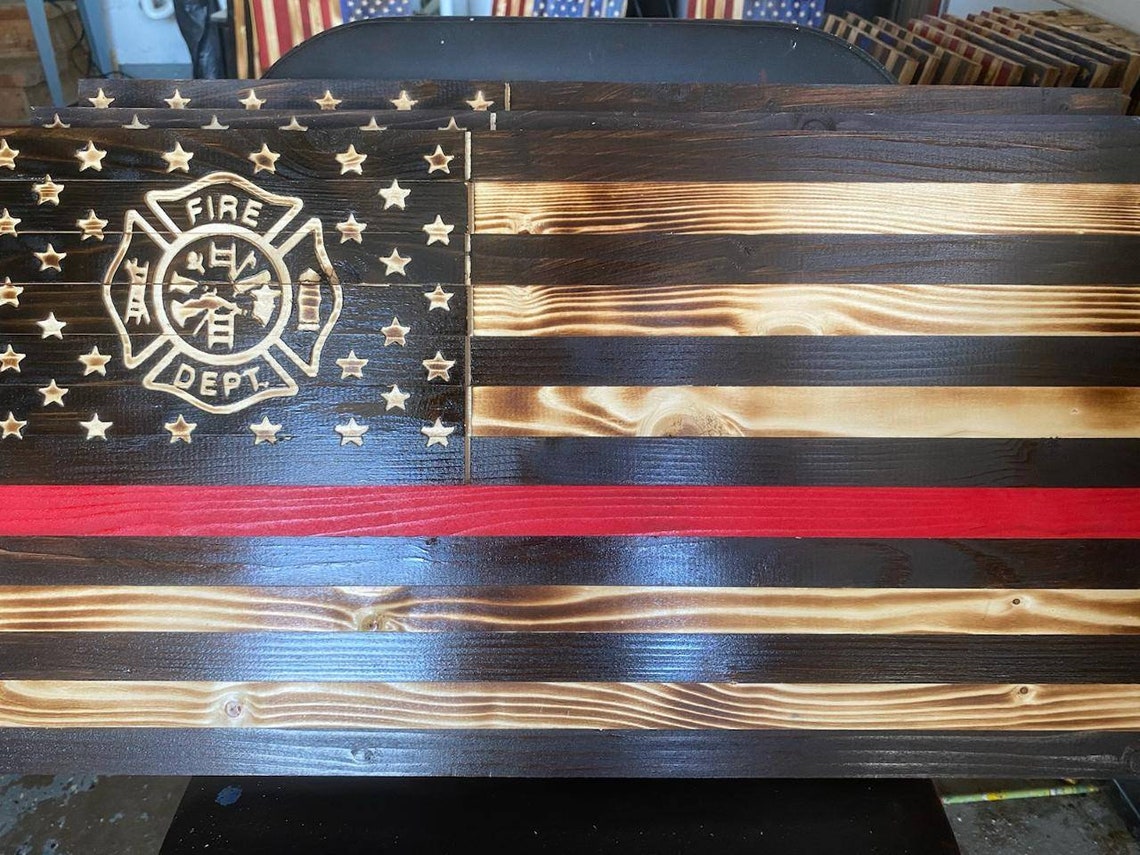 Handcrafted Carved Flags - Etsy