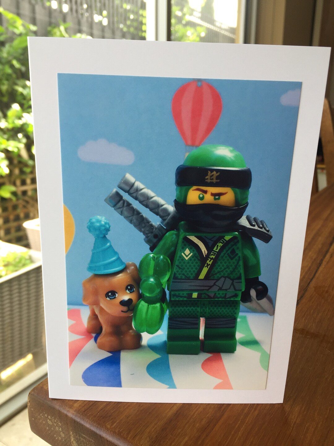 Handmade Ninja Birthday Card - Etsy