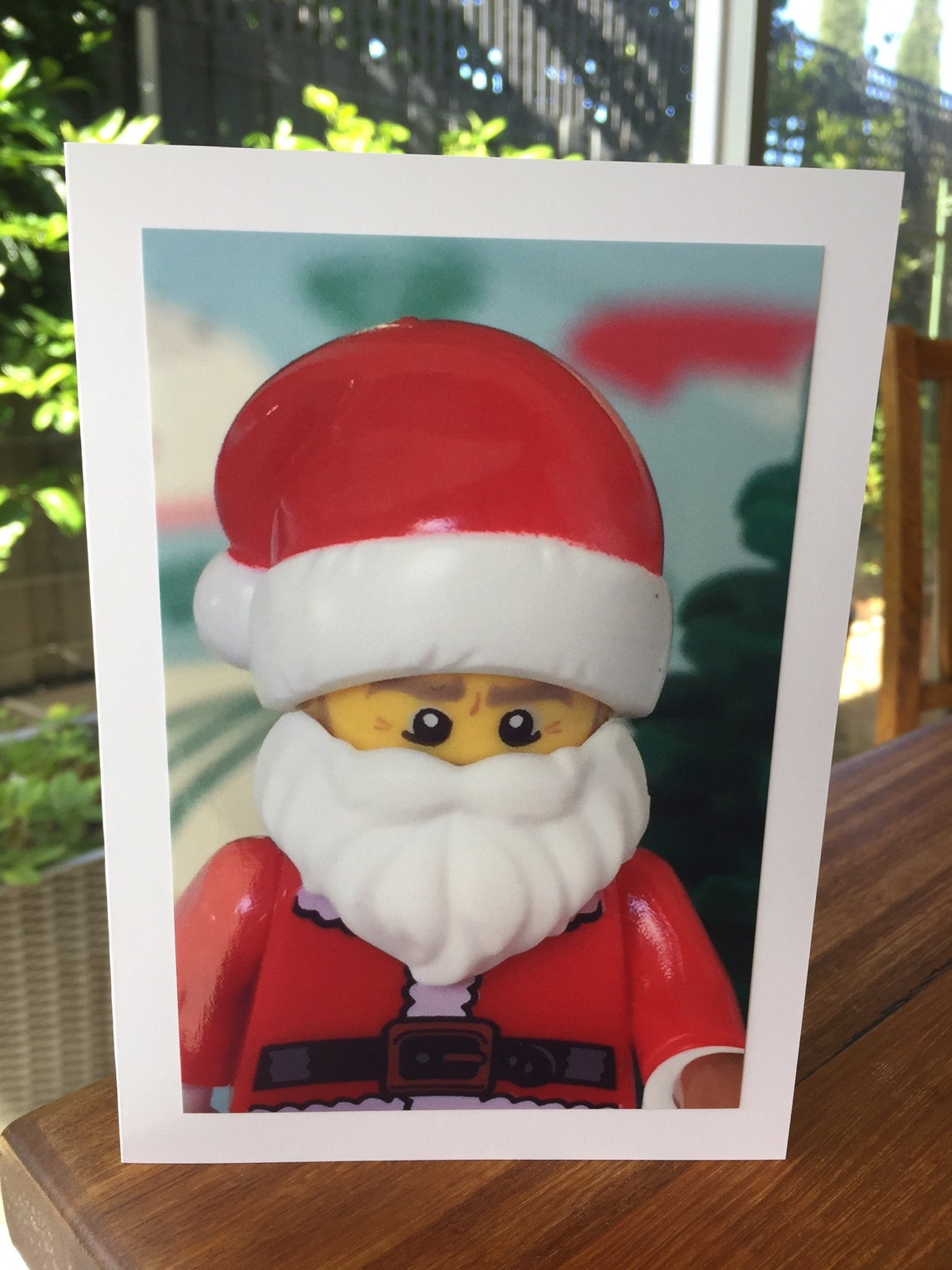 Handmade Merry Christmas Santa Card - Etsy