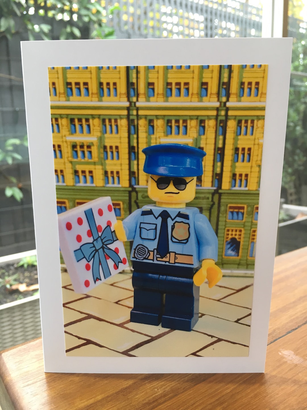 Handmade Police Birthday Card - Etsy