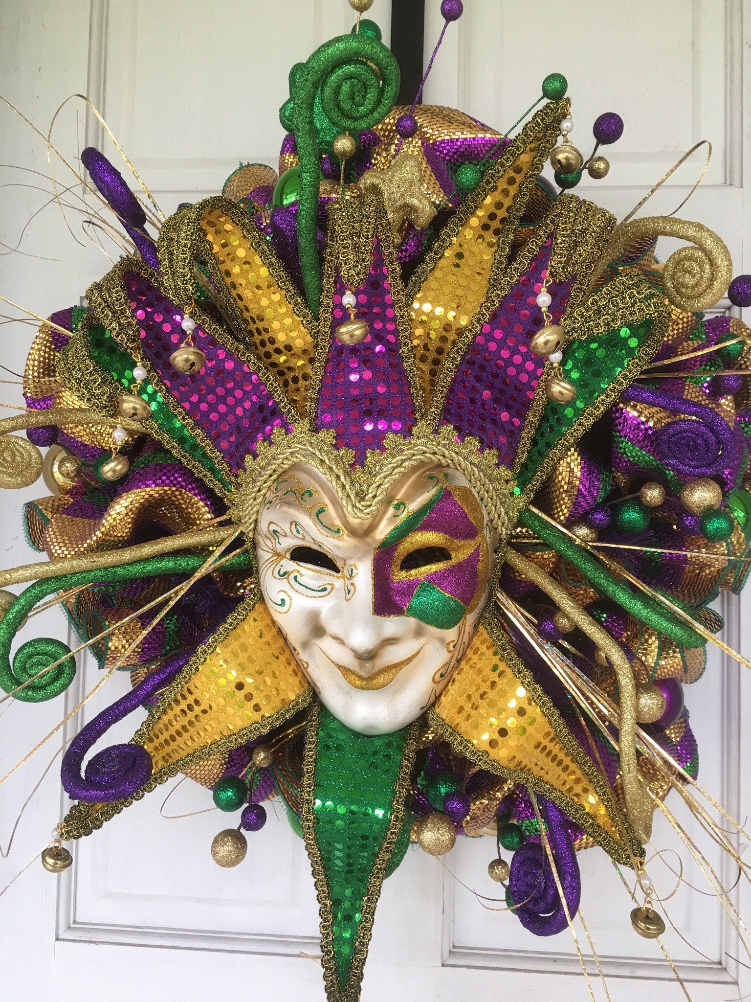 Mardi Gras Jester Masks For Men