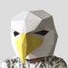 Bald Eagle Mask Template - Paper Mask, Papercraft Mask, Masks, 3d Mask ...