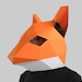Squirrel Mask Template - Paper Mask Template, Papercraft Mask, Masks ...