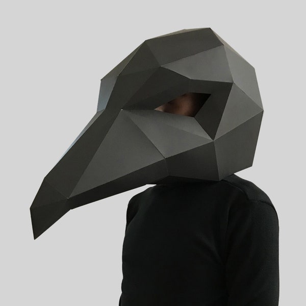 Crow Mask - Etsy