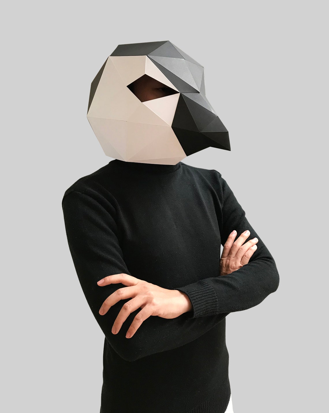 Little Penguin Mask Template Paper Mask Papercraft Mask - Etsy