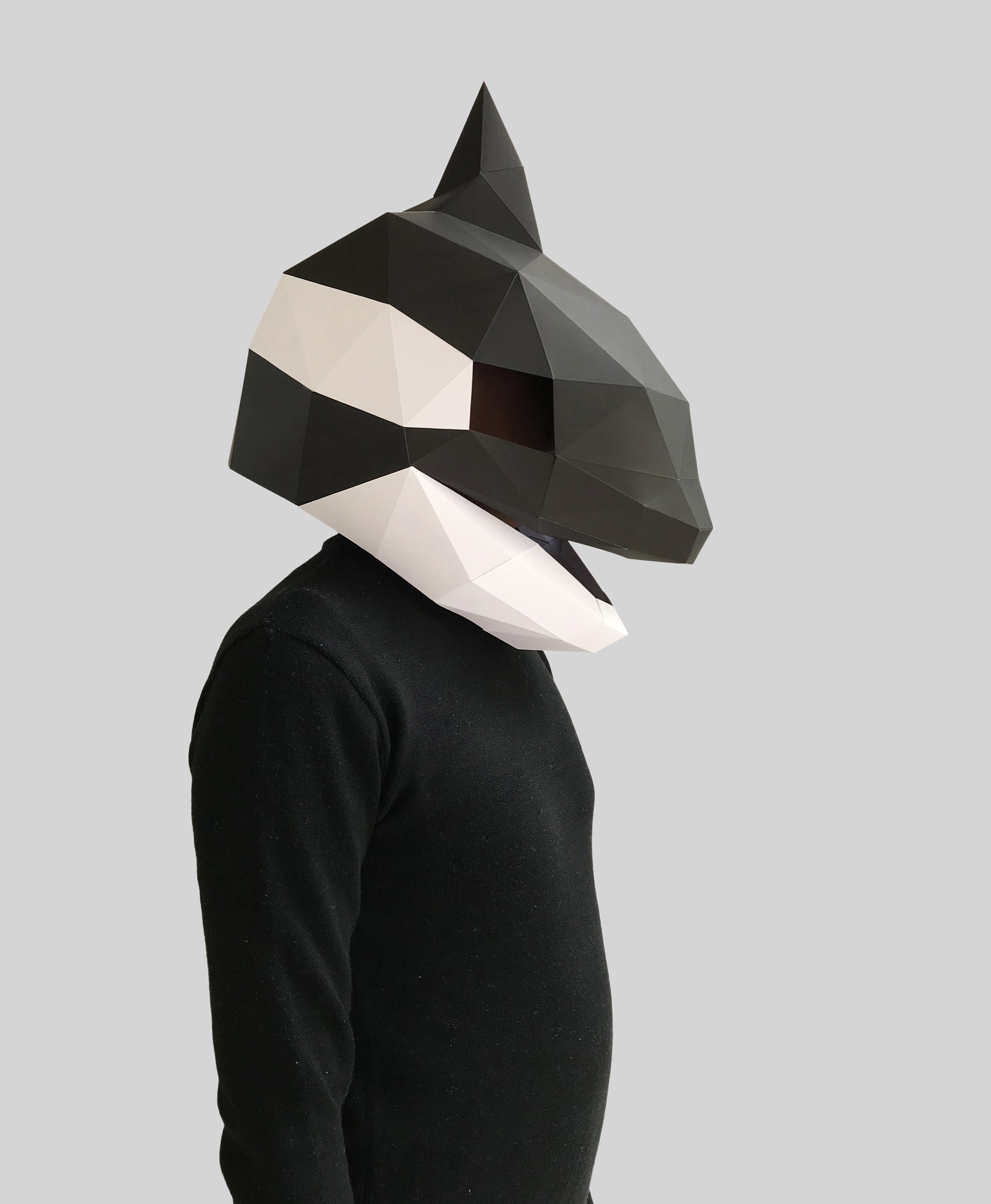 COMBO 20 Paper Mask Template Paper Mask Papercraft Mask - Etsy