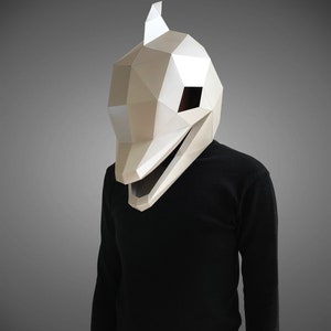 Dolphin Mask Template - Paper Mask, Papercraft Mask, Masks, 3d Mask ...