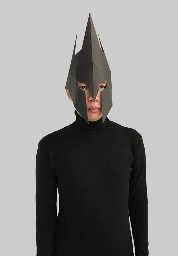 Helmet 6 Paper Mask Template Papercraft Helmet 3d Helmet - Etsy