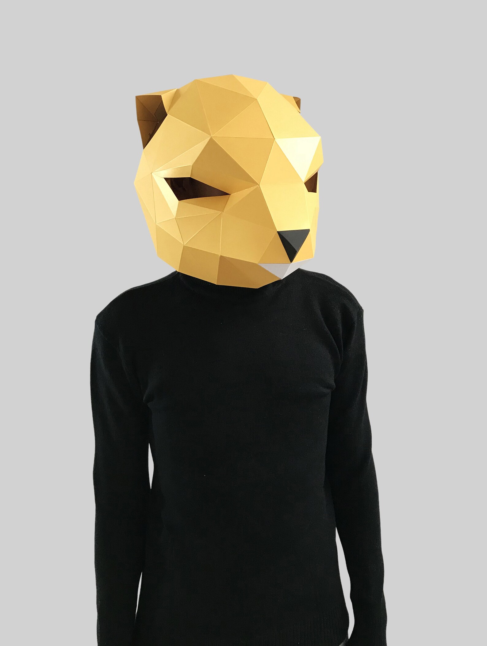 Beaver Mask Template Paper Mask Papercraft Mask Masks 3d | Etsy