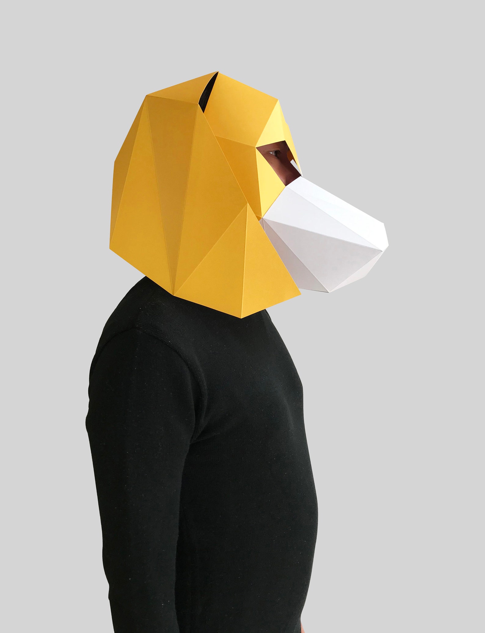 Beagle Dog Mask Template Paper Mask Papercraft Mask Masks - Etsy
