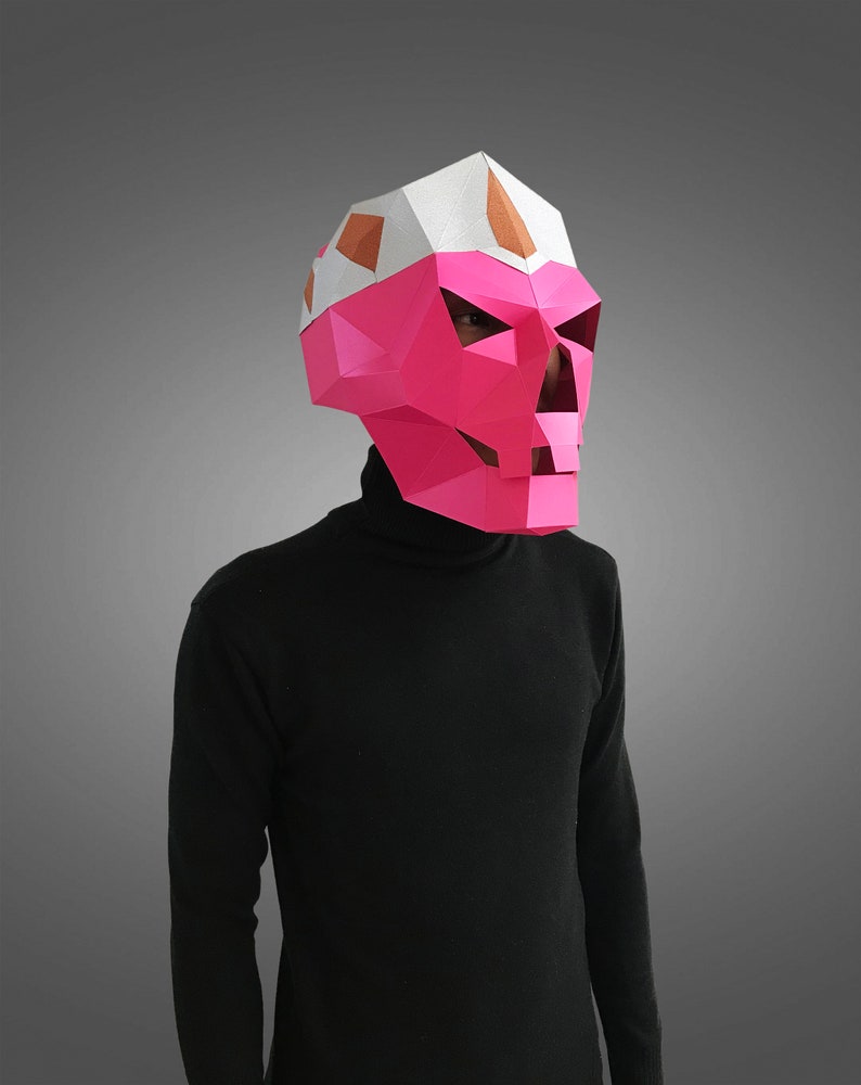 COMBO 34 Paper Mask Template Paper Mask Papercraft Mask - Etsy