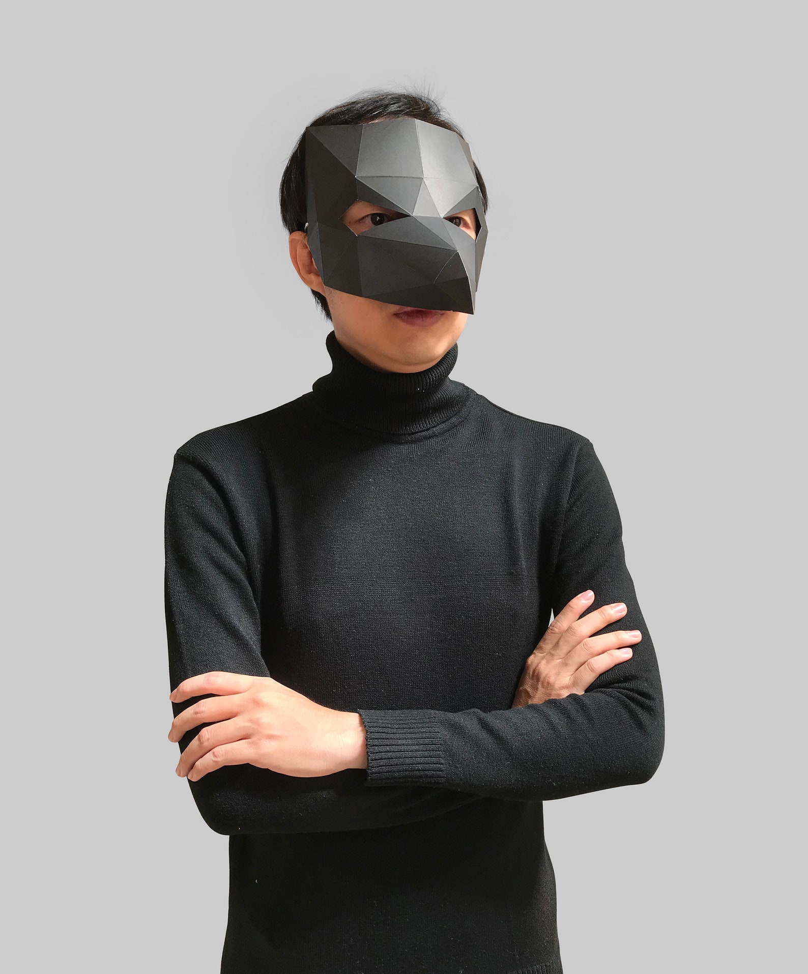 Combo 44 Crow Demon Buffalo Mask Template Paper Mask - Etsy