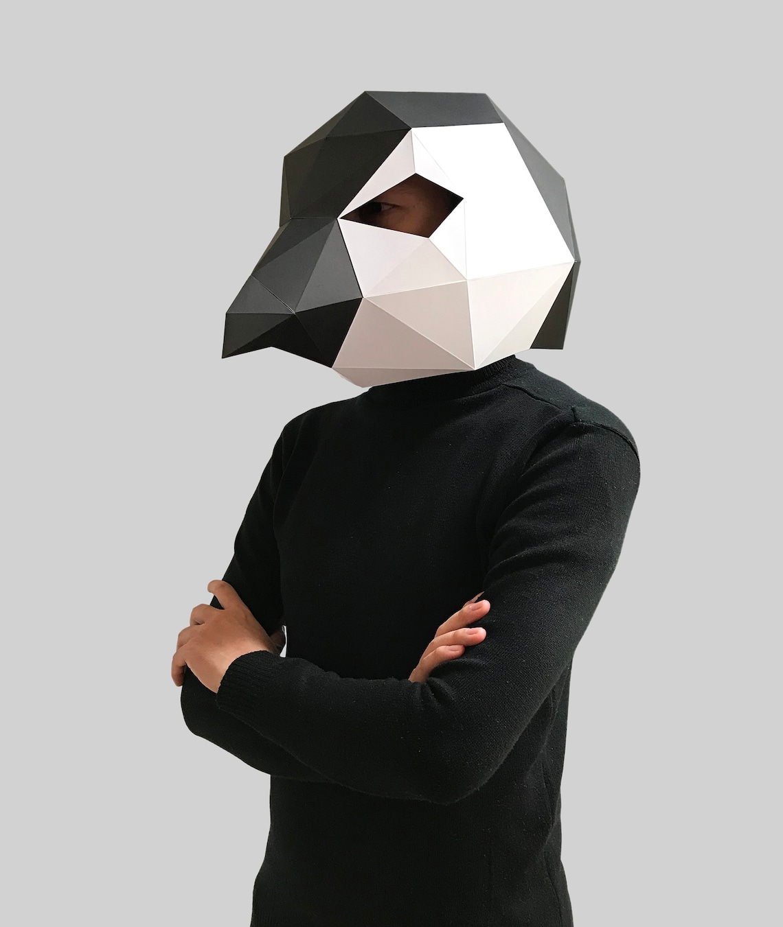 Little Penguin Mask Template Paper Mask Papercraft Mask - Etsy