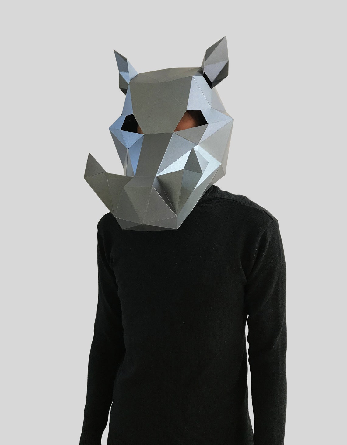 Warthog Mask Template Paper Mask Papercraft Mask Masks 3d | Etsy