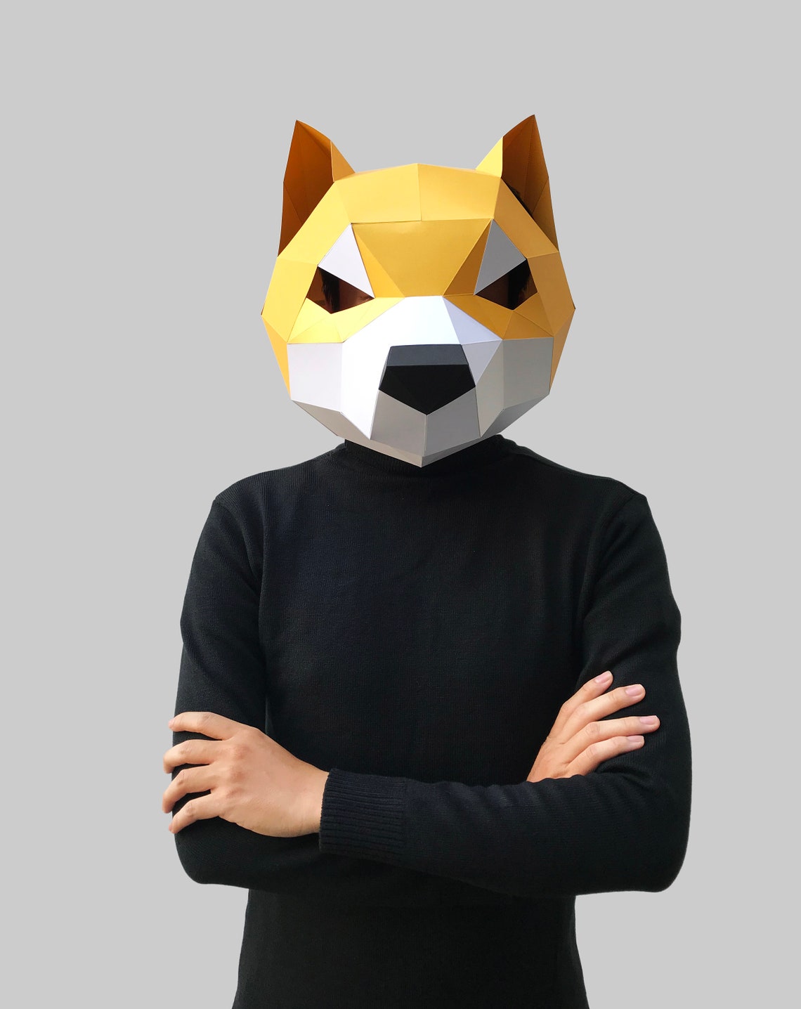 COMBO 16 paper mask template paper mask papercraft mask | Etsy