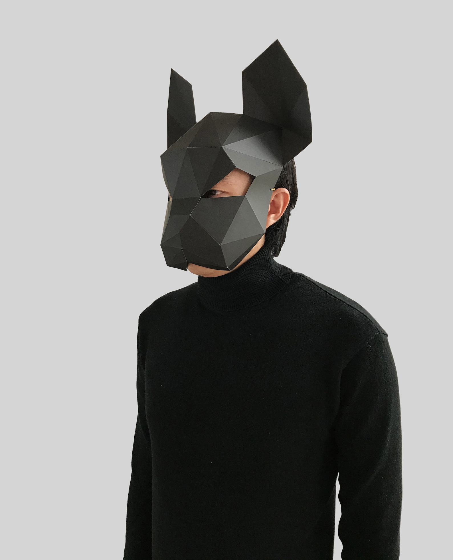 COMBO 15 Paper Template Dog Mask Papercraft Mask Masks 3d | Etsy