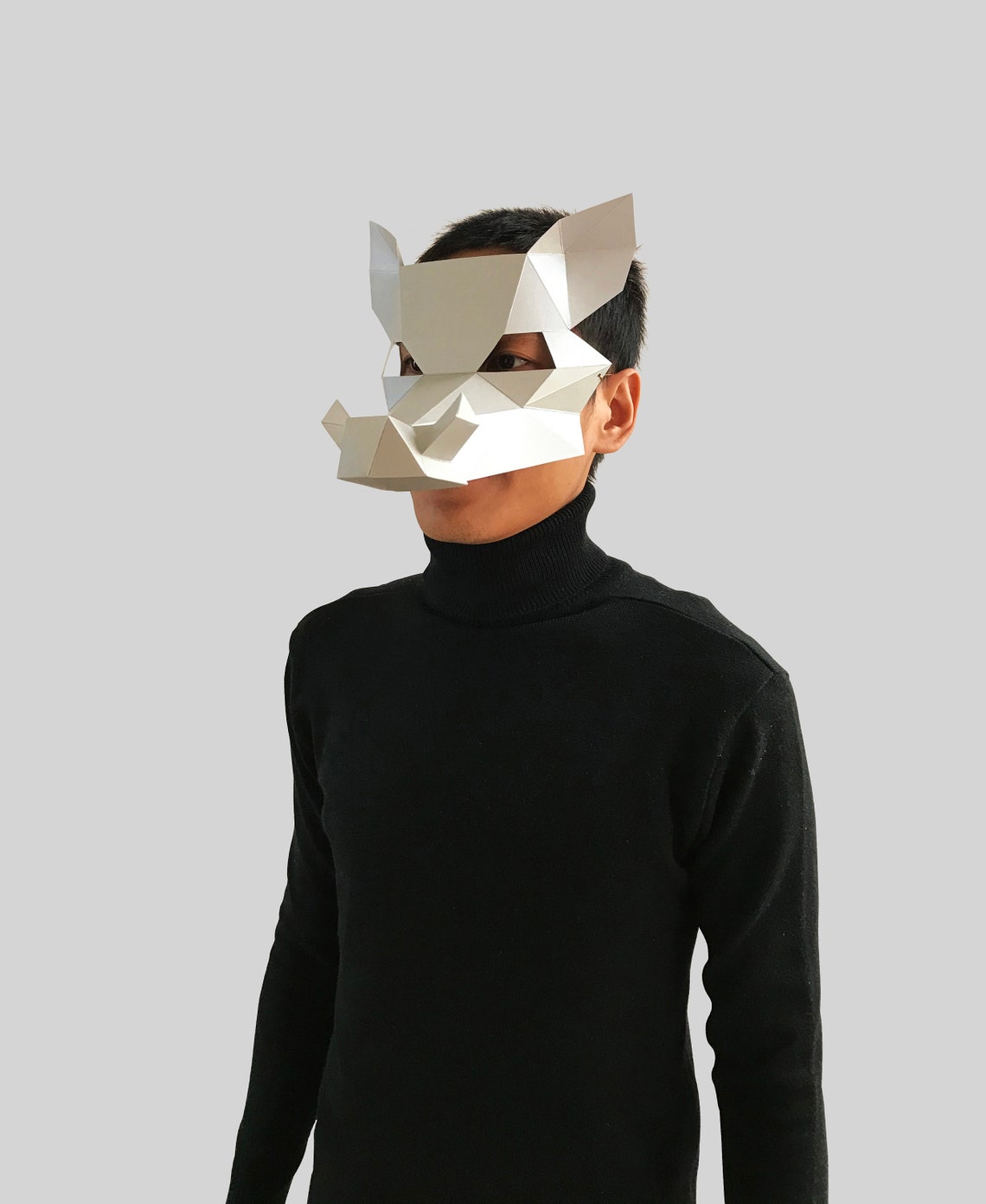 Little Warthog Mask Template Paper Mask Papercraft Mask - Etsy