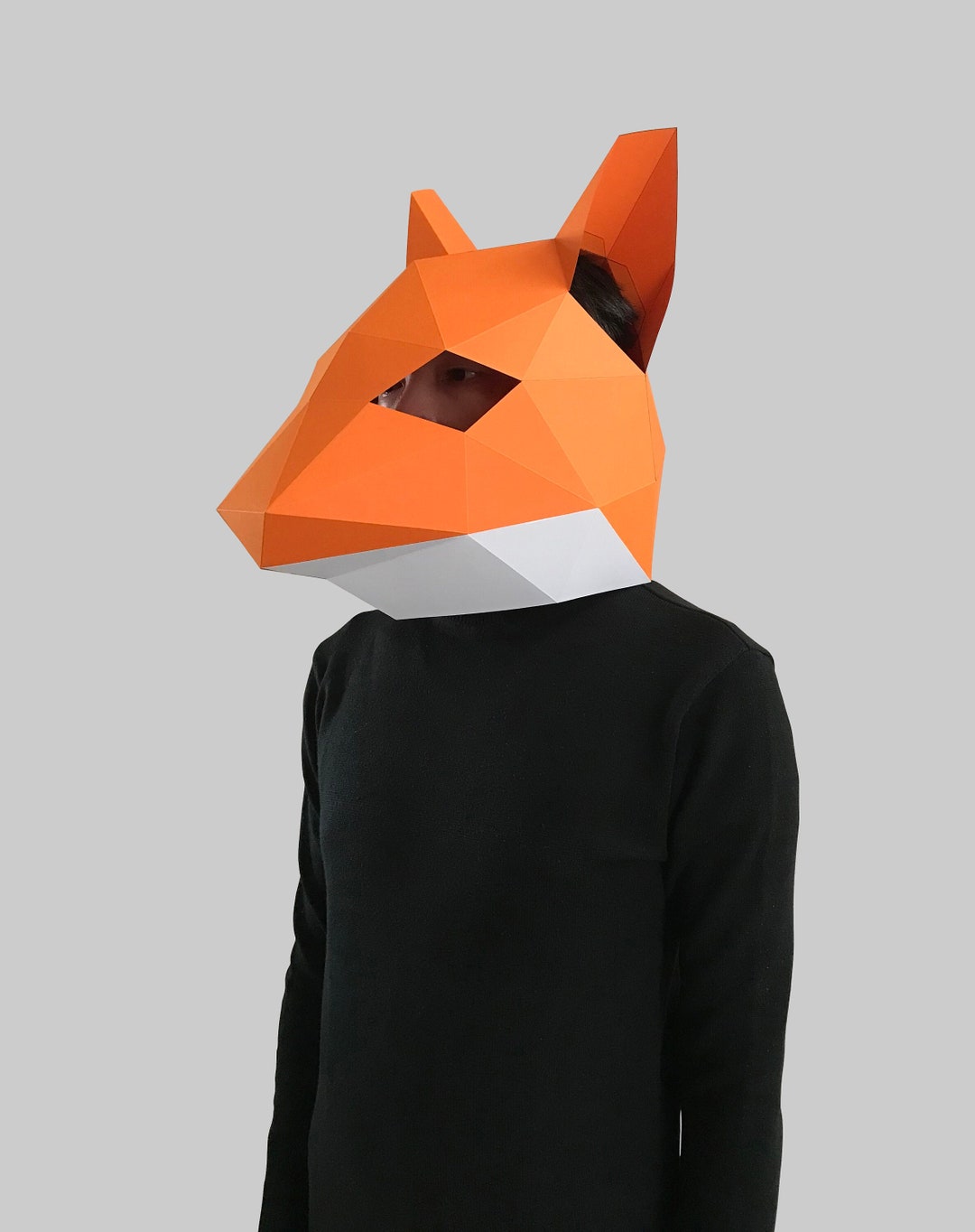 Squirrel Mask Template - Paper Mask Template, Papercraft Mask, Masks ...