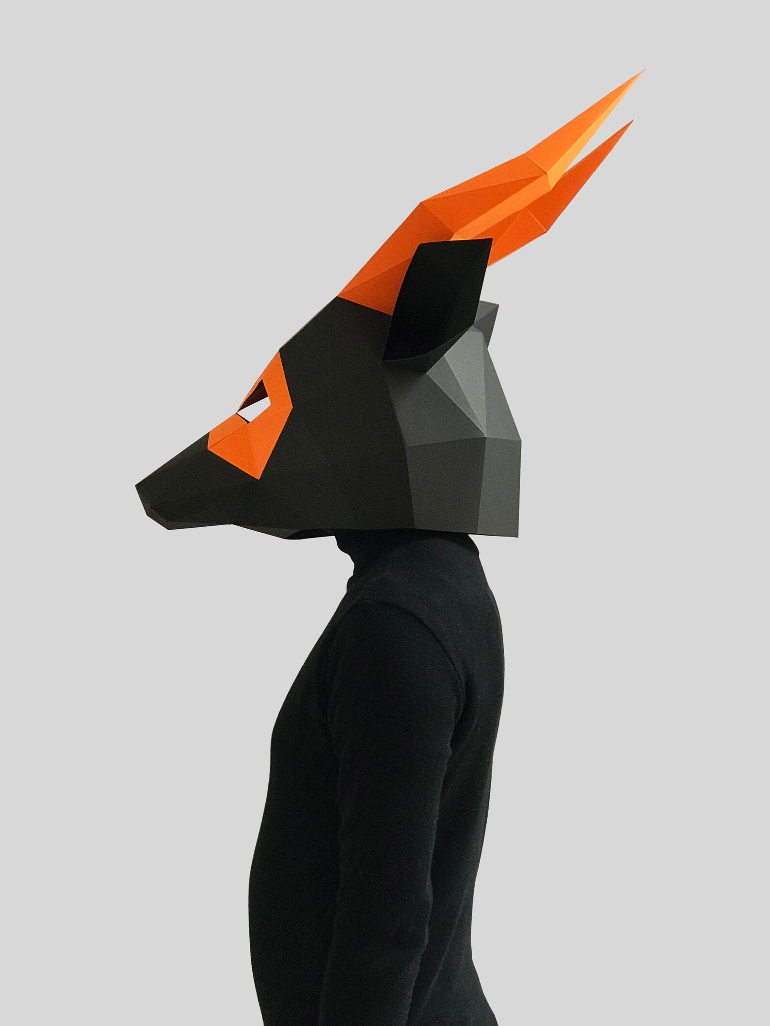Antelope Mask Template Paper Mask Papercraft Mask Masks - Etsy