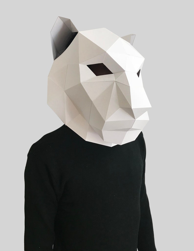 COMBO 35 Paper Mask Template Paper Mask Papercraft Mask - Etsy