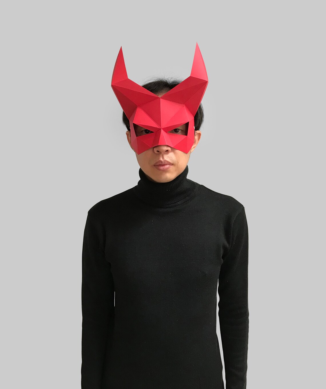 Combo 44 Crow Demon Buffalo Mask Template Paper Mask - Etsy