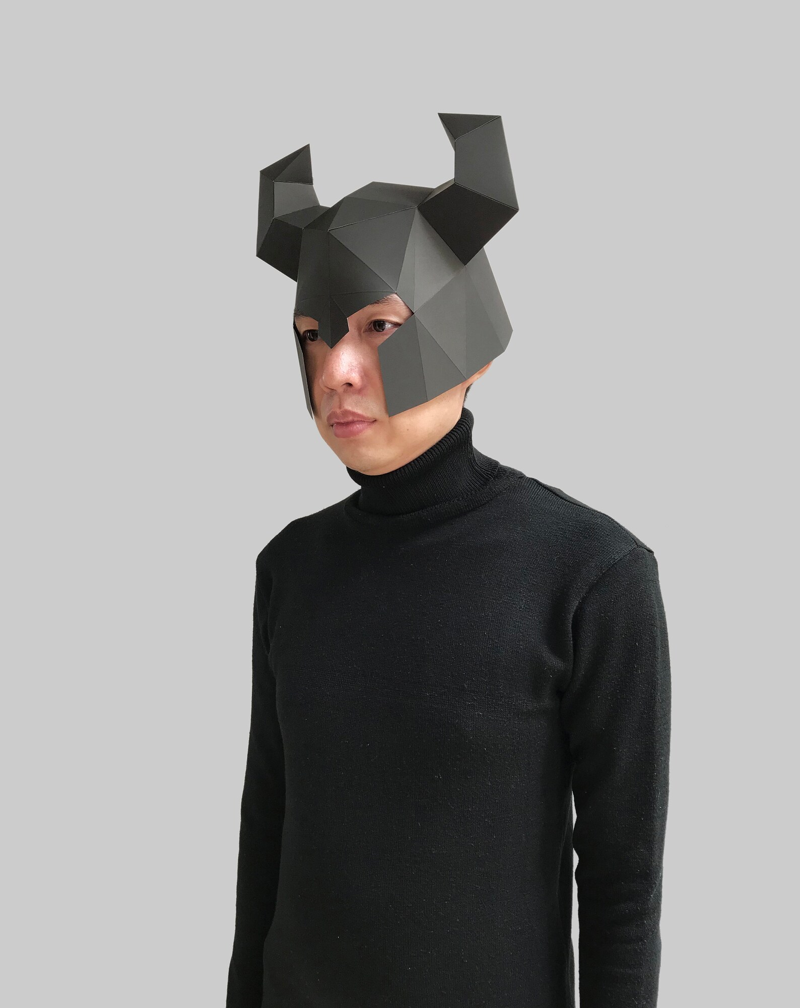 Helmet 7 Paper Mask Template Papercraft Helmet 3d Helmet - Etsy