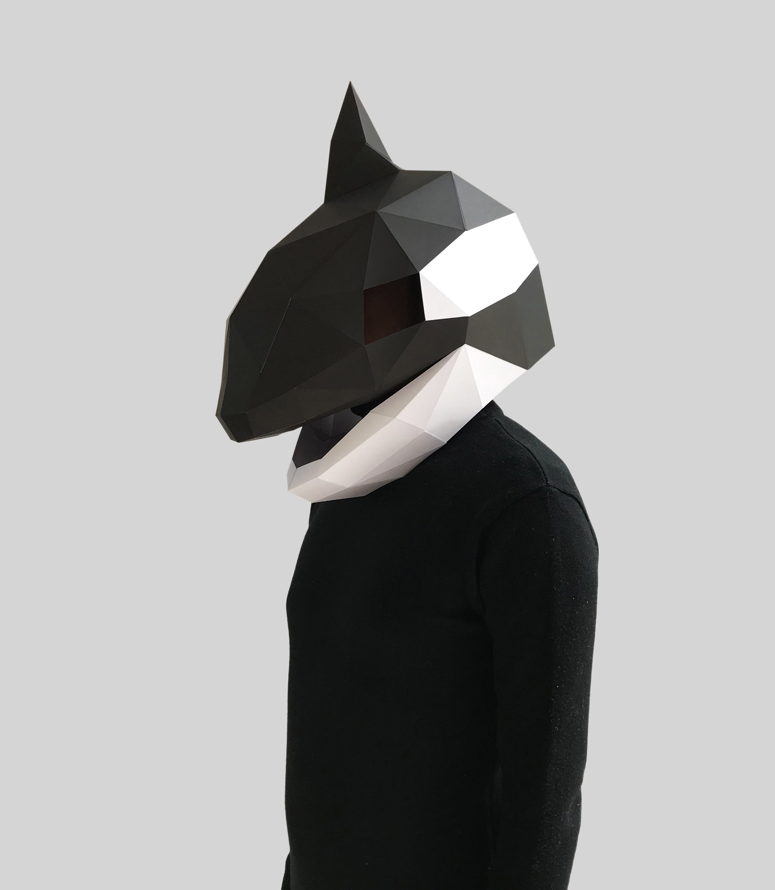 Killer whale mask template paper mask papercraft mask | Etsy
