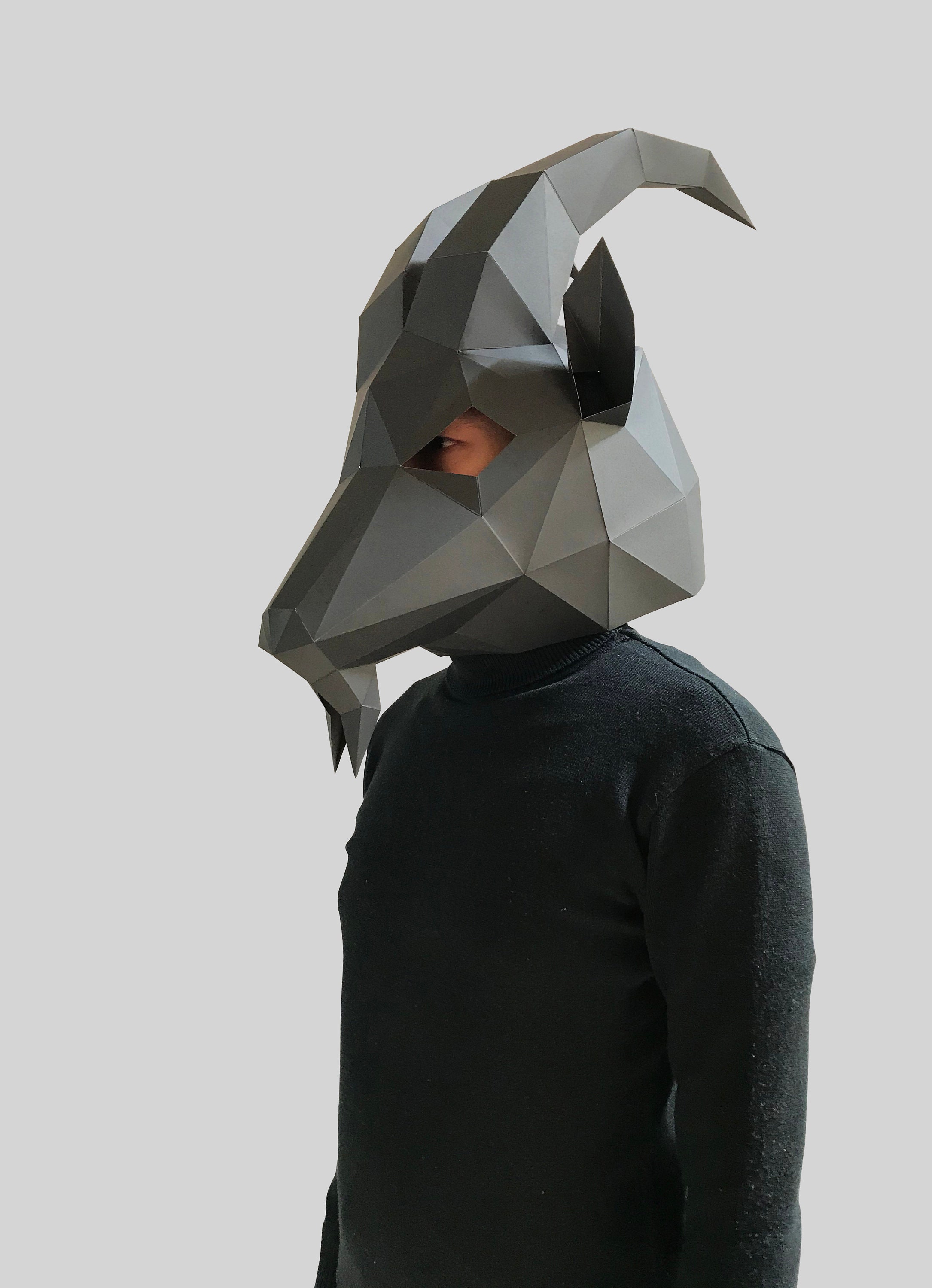 COMBO 22 Paper Mask Template Paper Mask Papercraft Mask | Etsy Canada