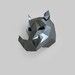 Warthog Paper Trophy Template Papercraft Low Poly Paper - Etsy