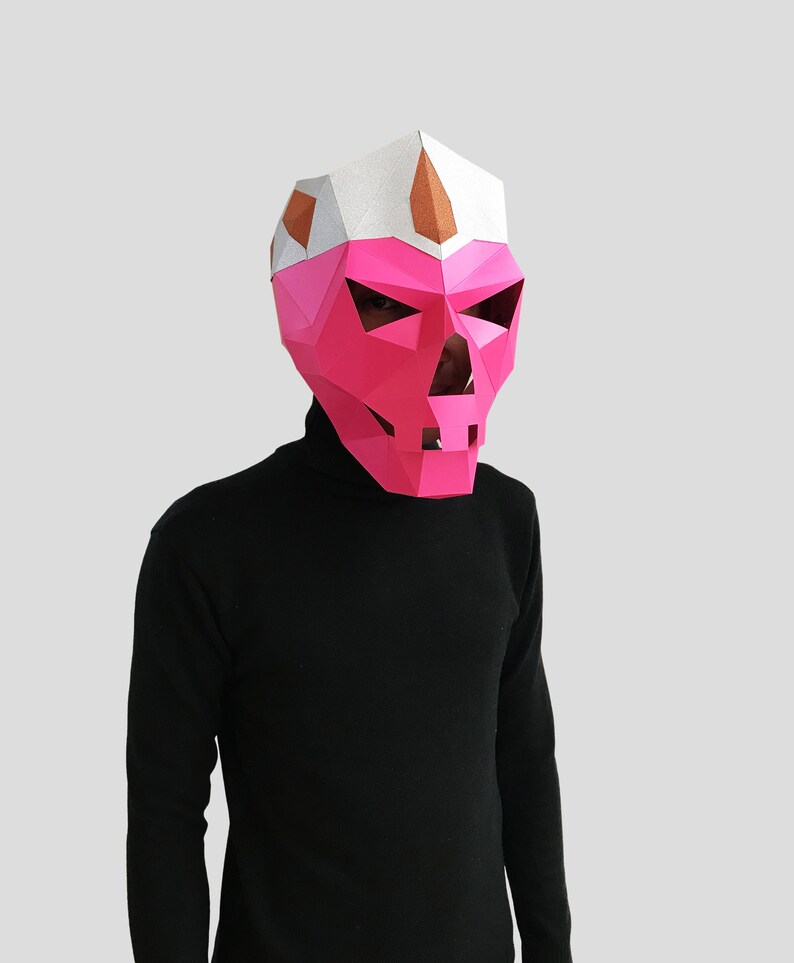 COMBO 34 Paper Mask Template Paper Mask Papercraft Mask - Etsy