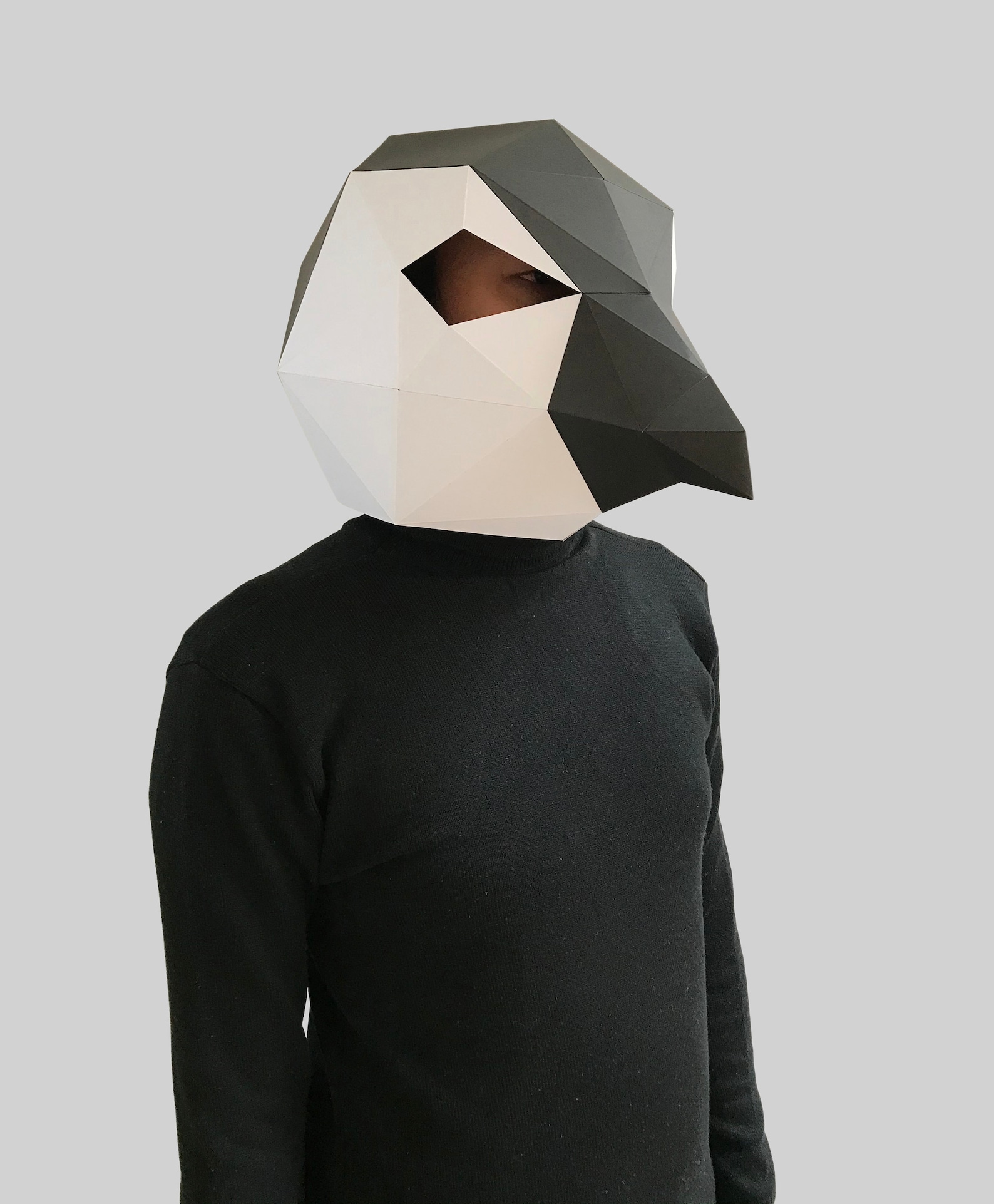 Little Penguin Mask Template Paper Mask Papercraft Mask - Etsy