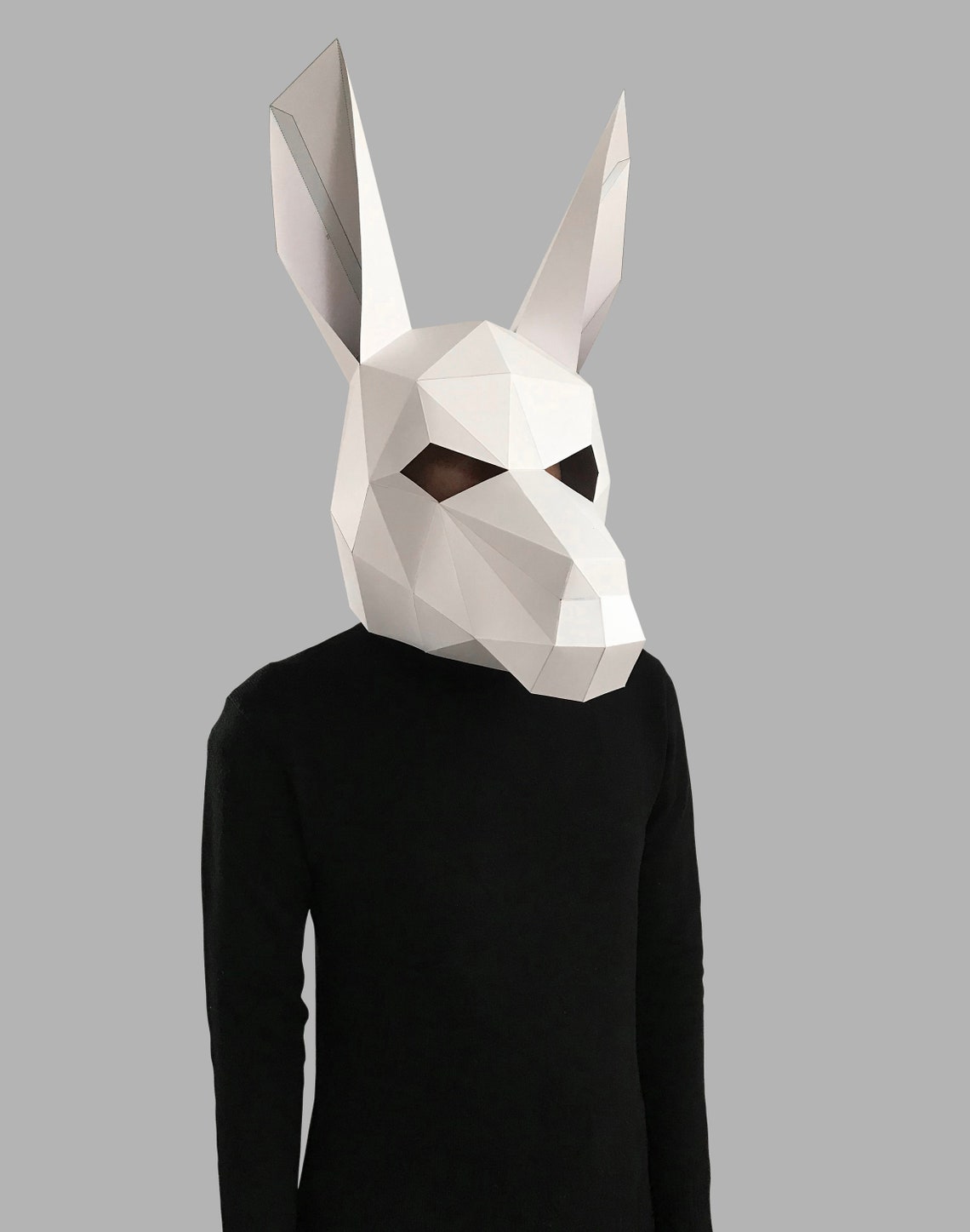 Lama Mask Template Paper Mask Papercraft Mask Masks 3d - Etsy
