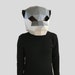 Otter Mask Template Paper Mask Papercraft Mask Masks 3d - Etsy