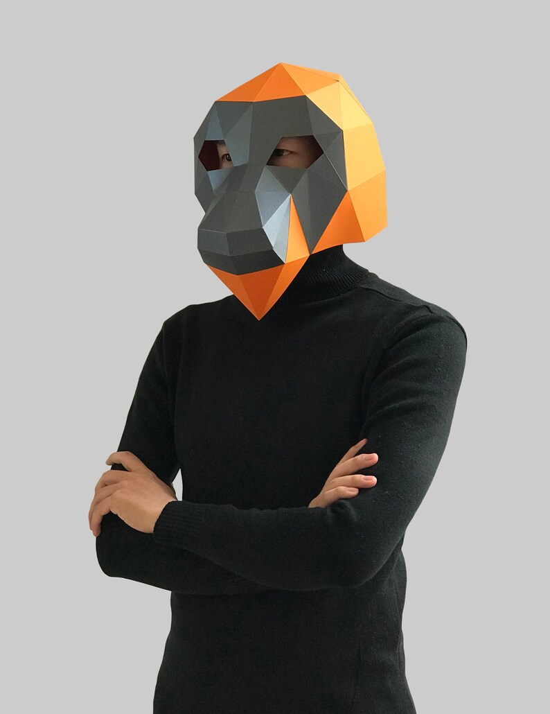 COMBO 24 Paper Mask Template Paper Mask Papercraft Mask | Etsy