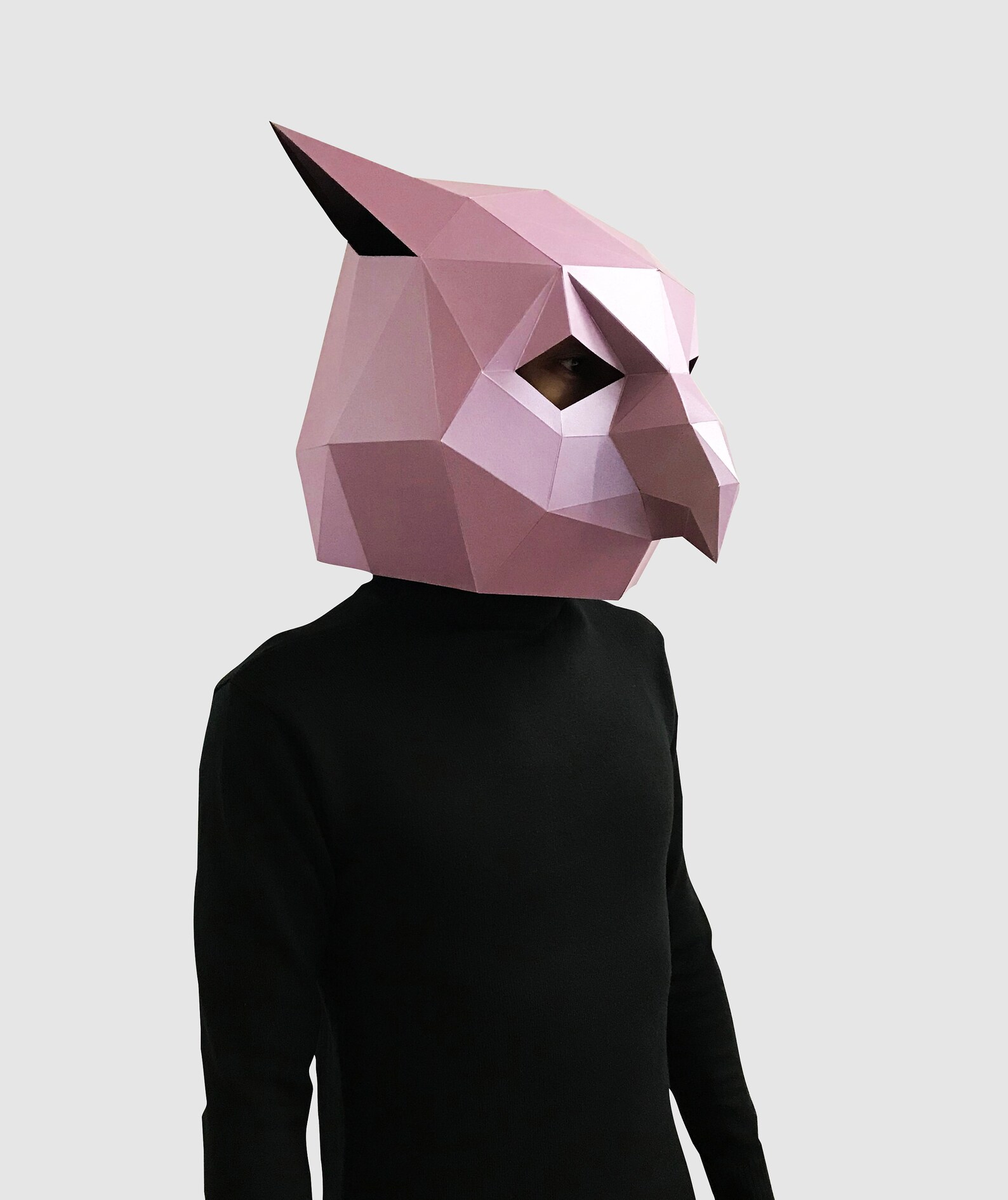 COMBO 12 Paper Mask Template Paper Mask Papercraft Mask | Etsy