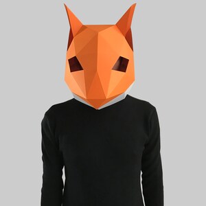 Squirrel Mask Template - Paper Mask Template, Papercraft Mask, Masks ...