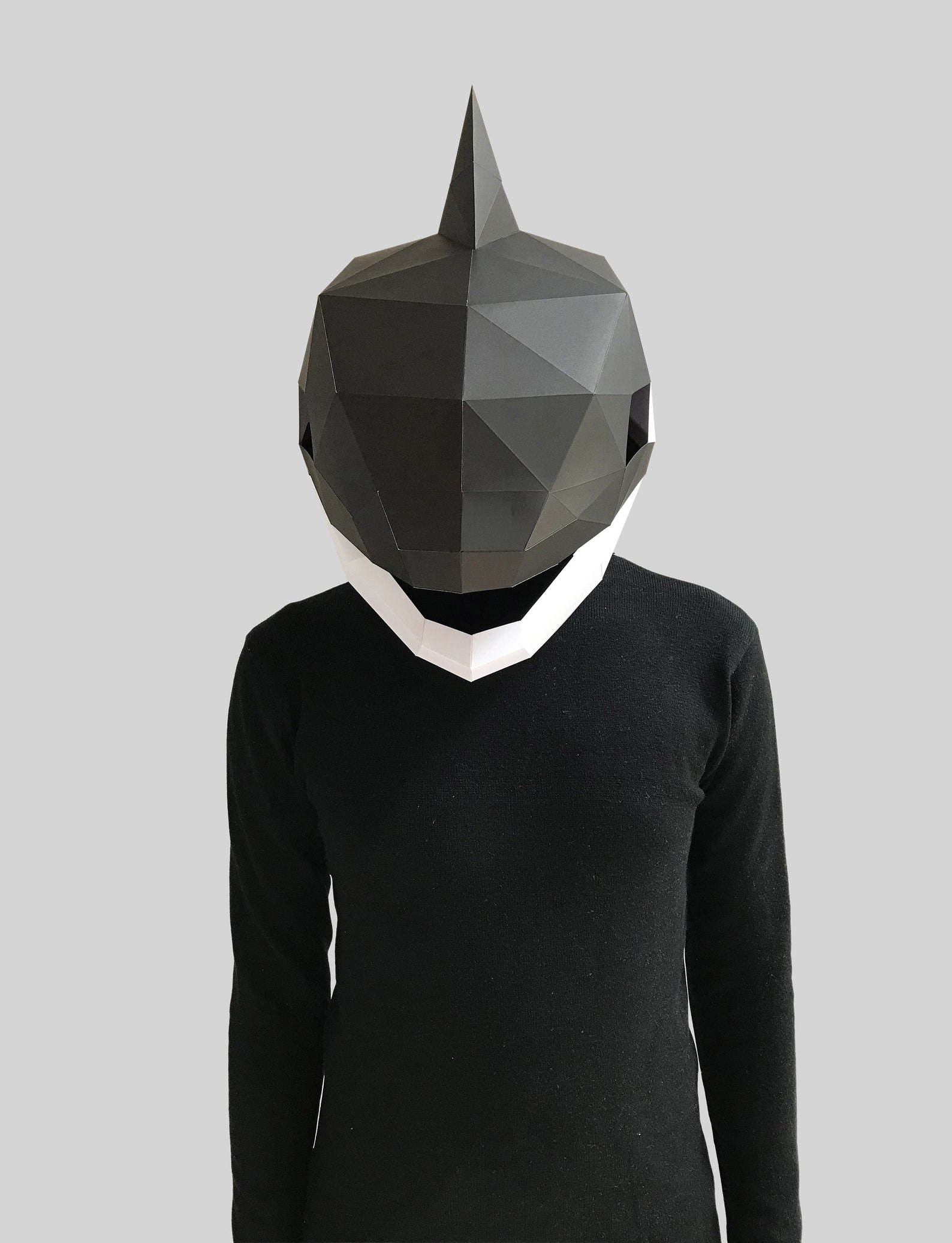 Killer whale mask template paper mask papercraft mask | Etsy