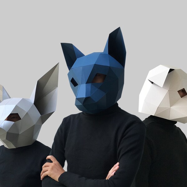 Papercraft Mask - Etsy