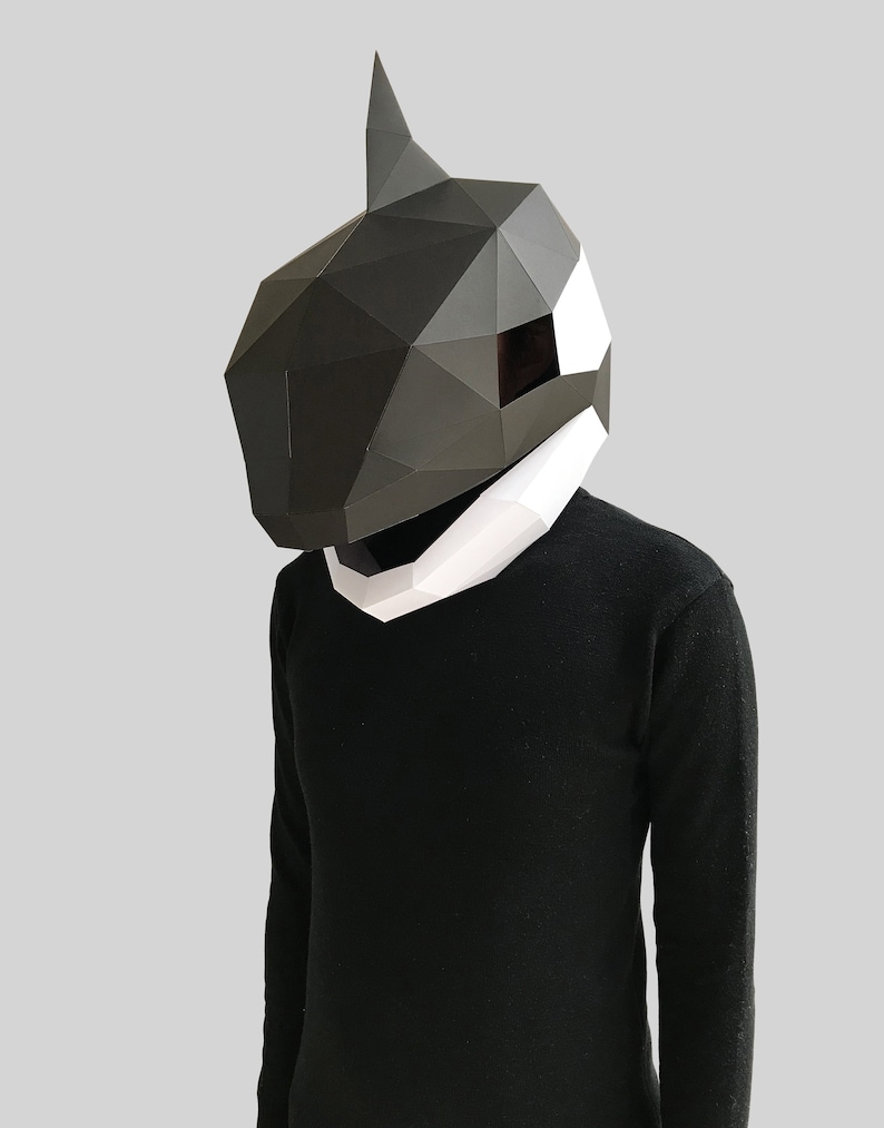 Killer whale mask template paper mask papercraft mask | Etsy