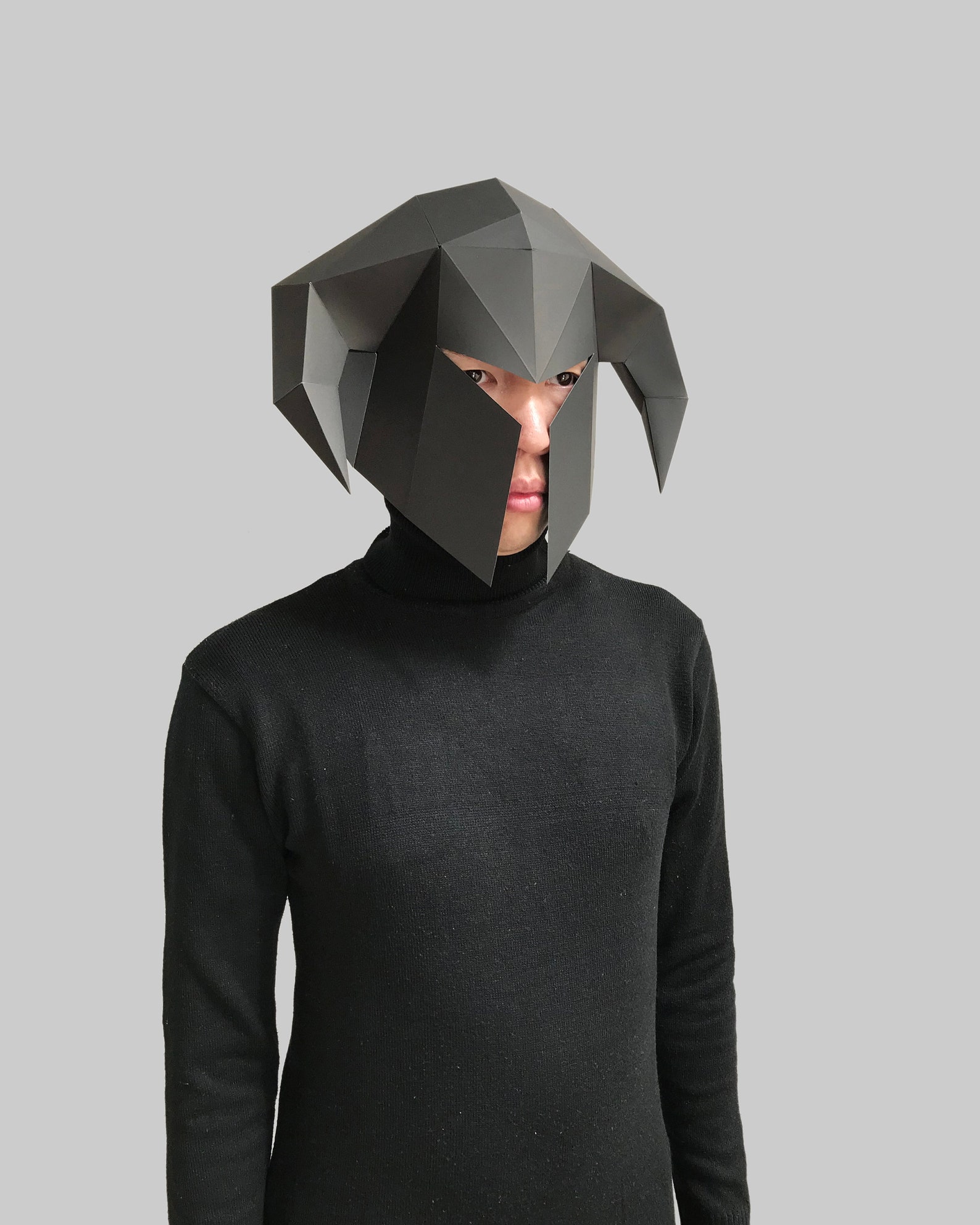 Helmet 11 Paper Mask Template Papercraft Helmet 3d Helmet - Etsy