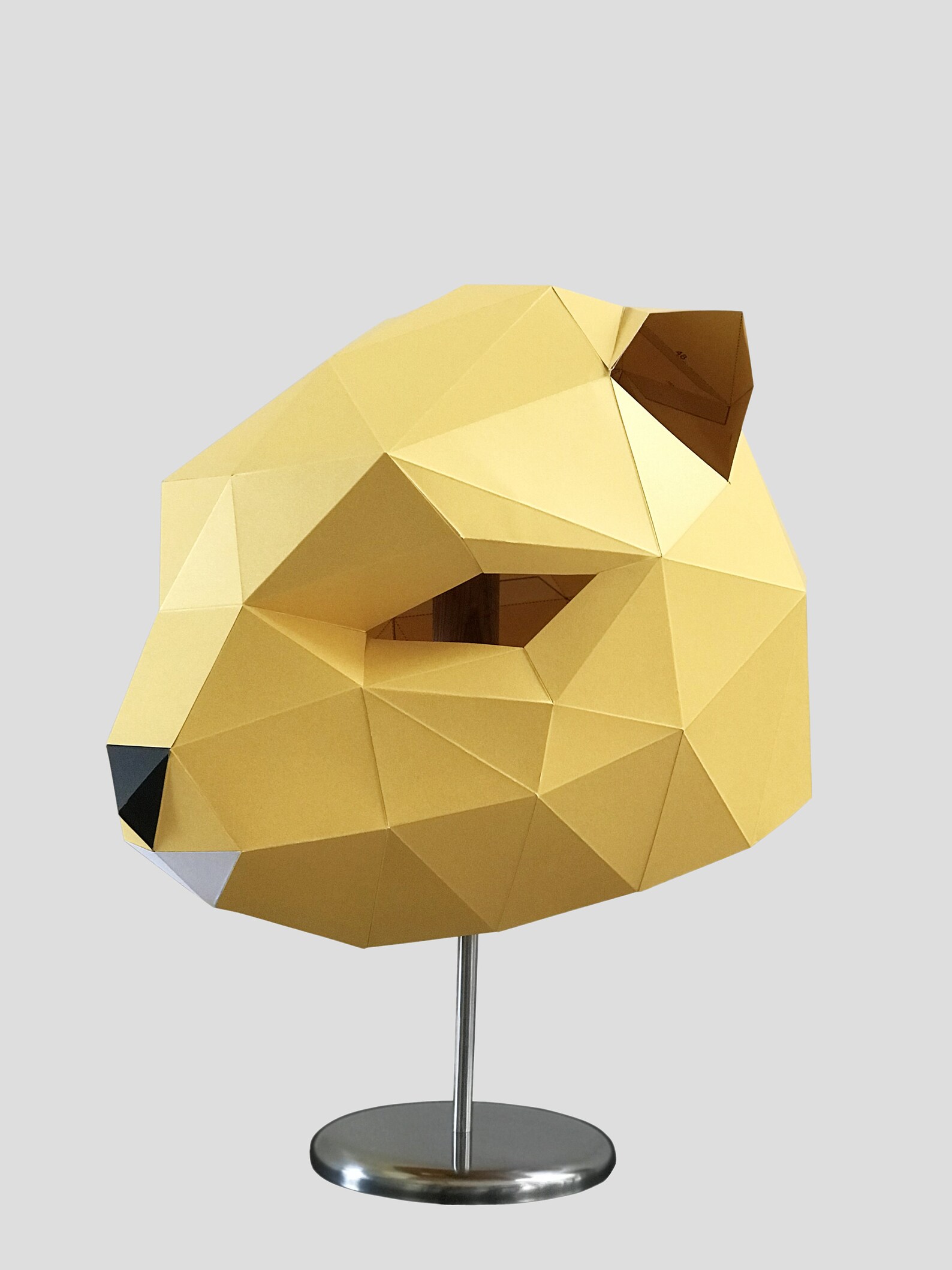 Beaver Mask Template Paper Mask Papercraft Mask Masks 3d | Etsy