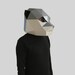Otter Mask Template Paper Mask Papercraft Mask Masks 3d - Etsy