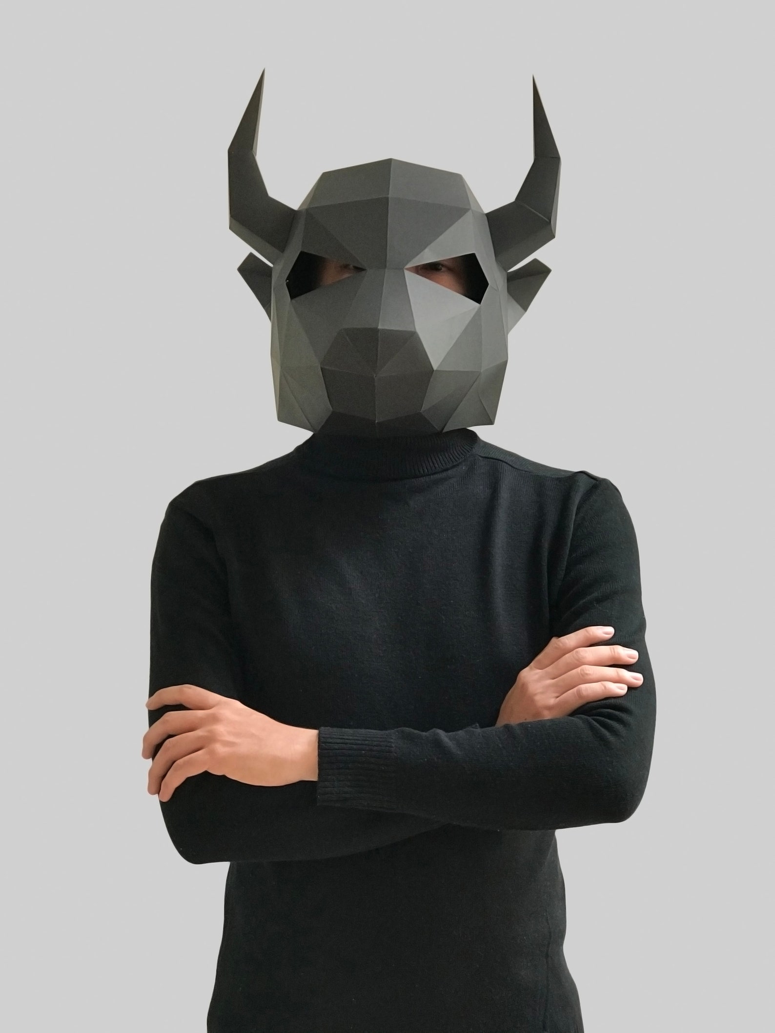 COMBO 19 Paper Mask Template Paper Mask Papercraft Mask | Etsy