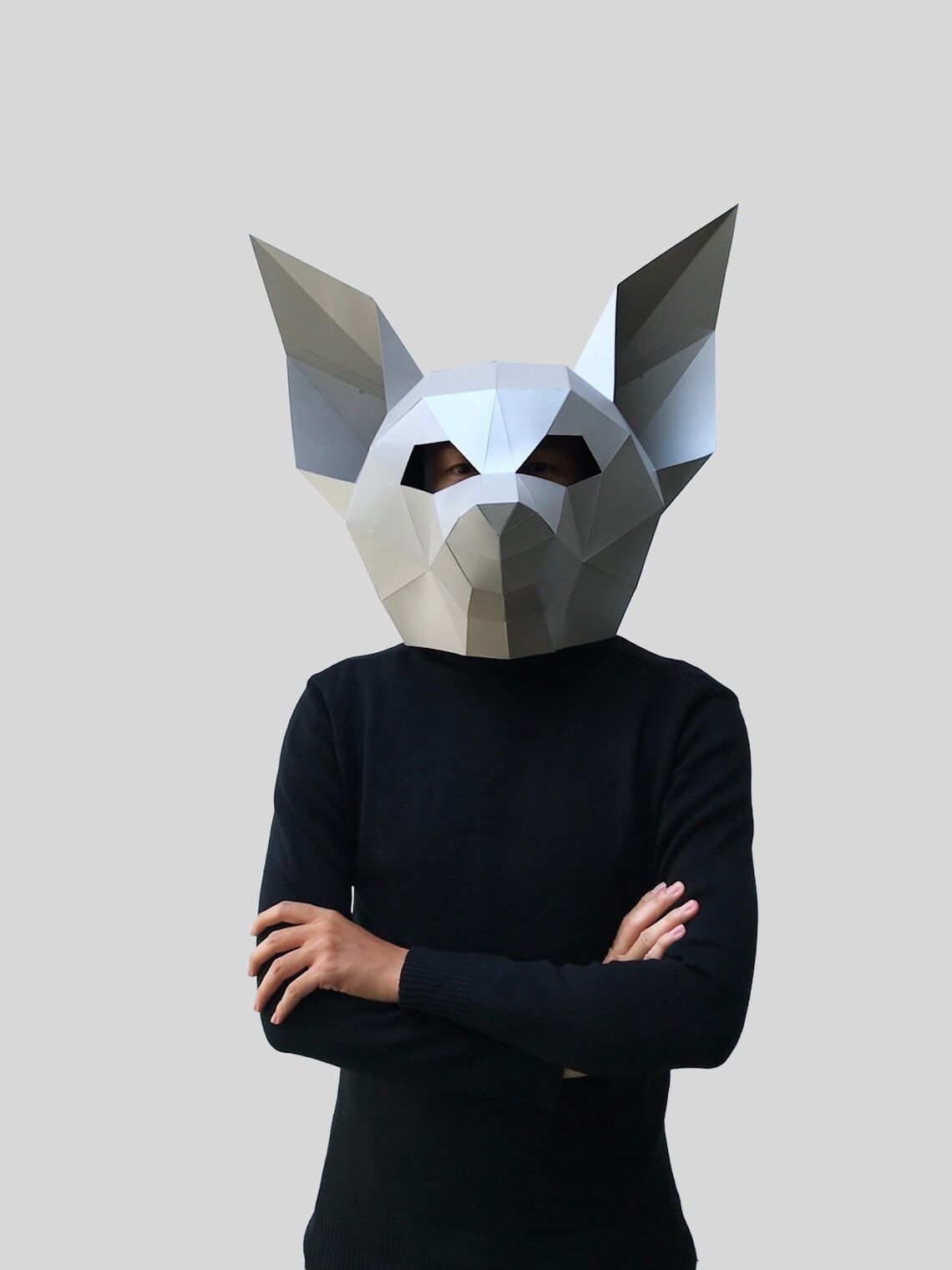 COMBO 6 Paper Mask Template Paper Mask Papercraft Mask 3d | Etsy