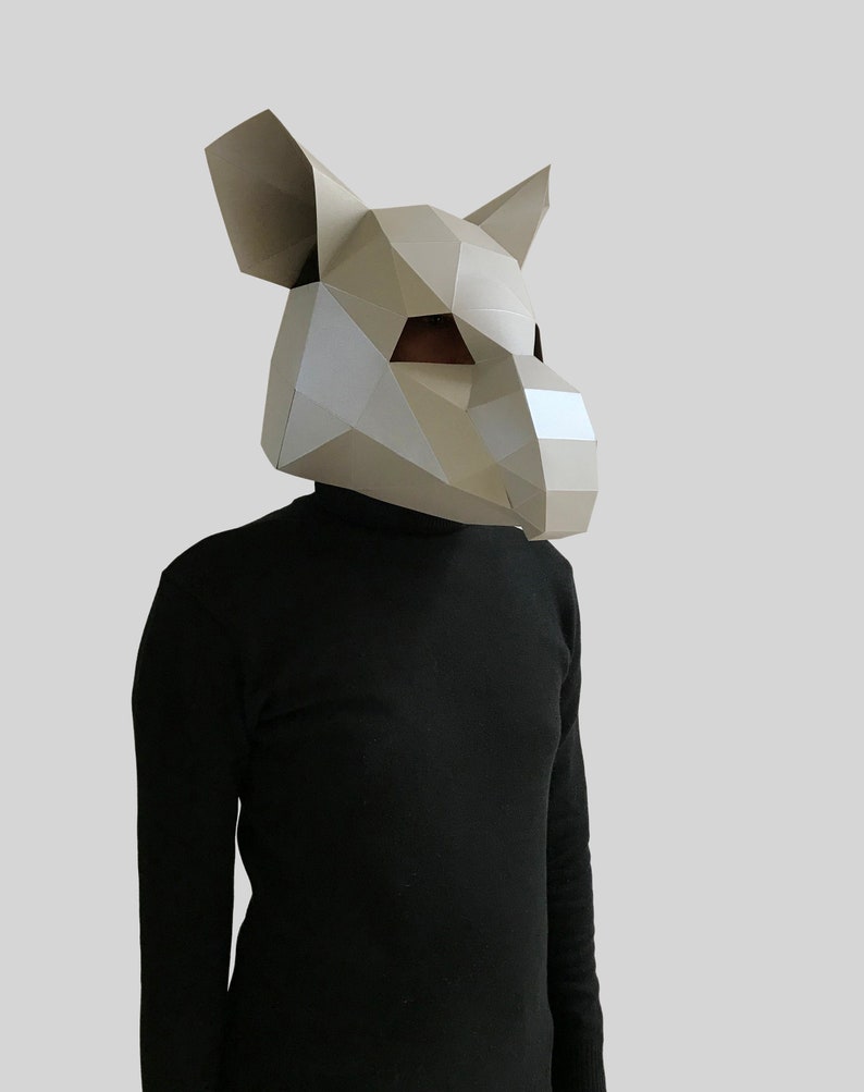COMBO 31 Paper Mask Template Paper Mask Papercraft Mask - Etsy