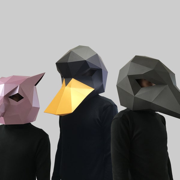 Mask Template - Etsy