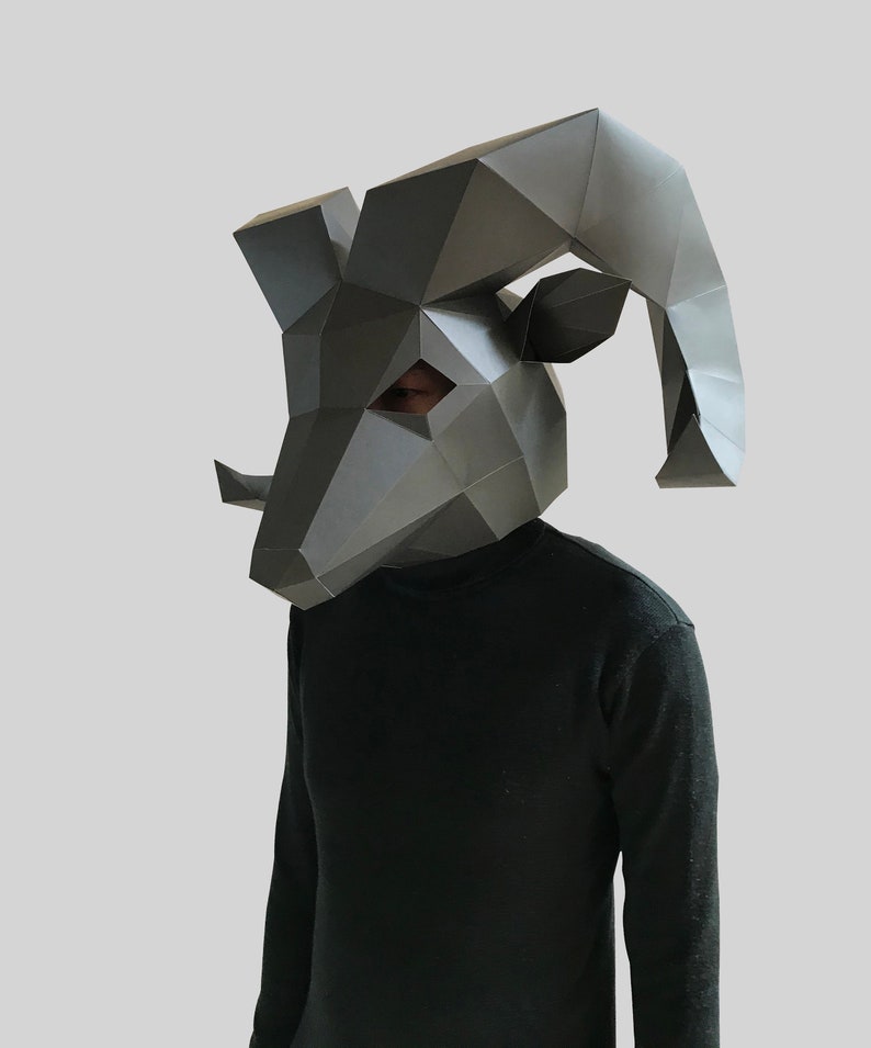 COMBO 22 Paper Mask Template Paper Mask Papercraft Mask - Etsy