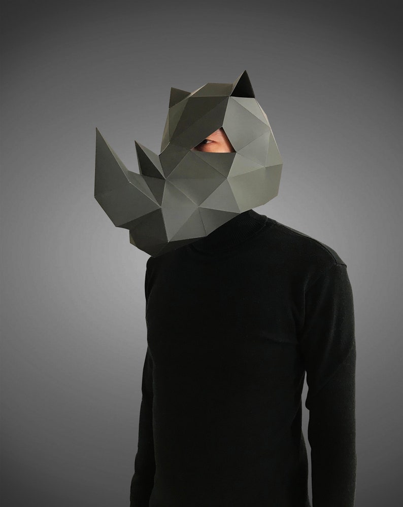 COMBO 27 Paper Mask Template Paper Mask Papercraft Mask | Etsy