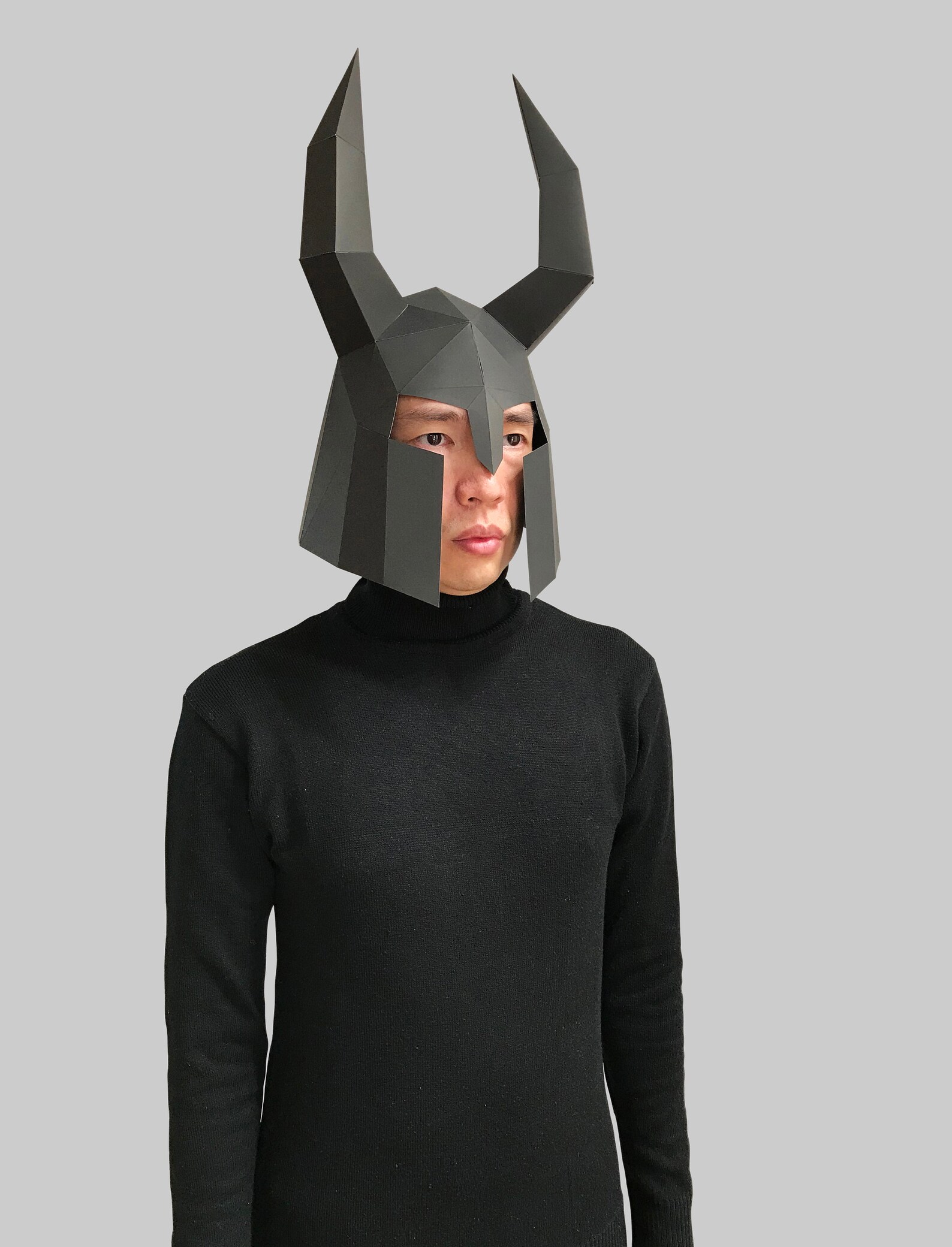 Helmet 1 Paper Mask Template Papercraft Helmet 3d Helmet - Etsy